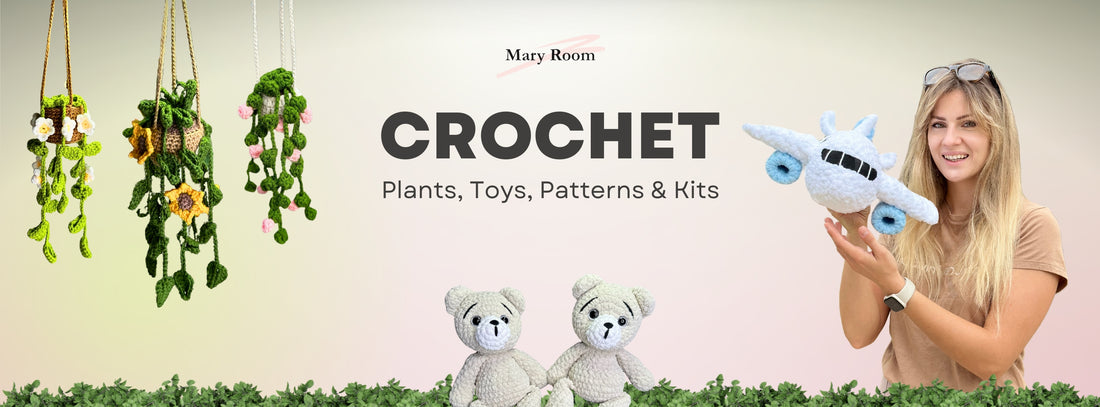 Mary Room - Crochet Patterns, DIY Kits & Handmade Gifts